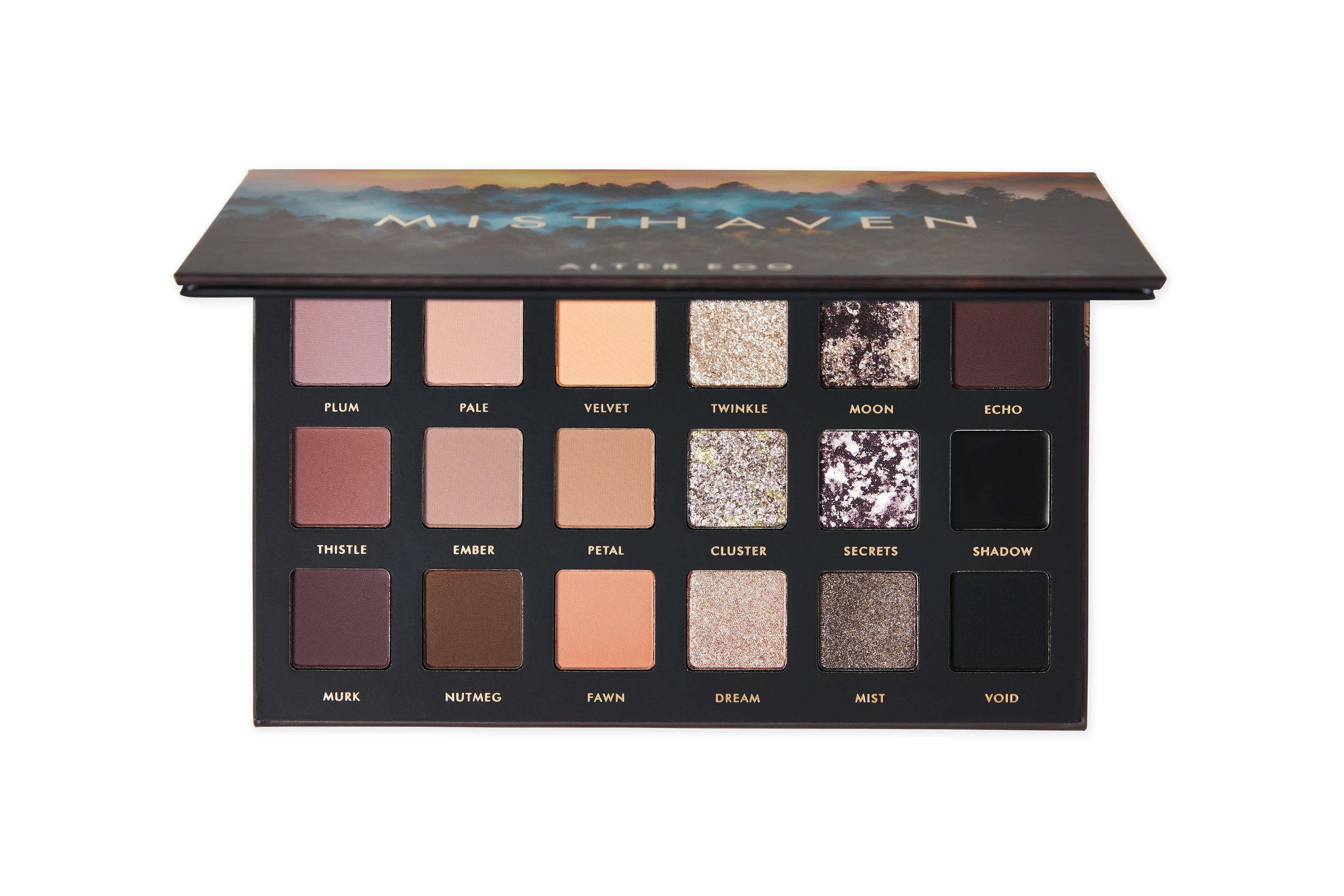 Misthaven 18 Color Eyeshadow Collection