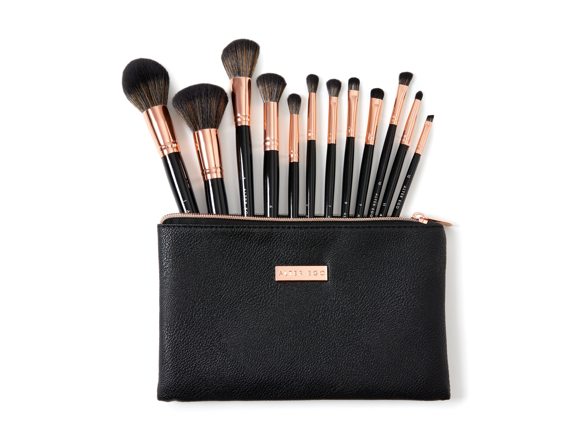 12 Piece Brush Set with Bag